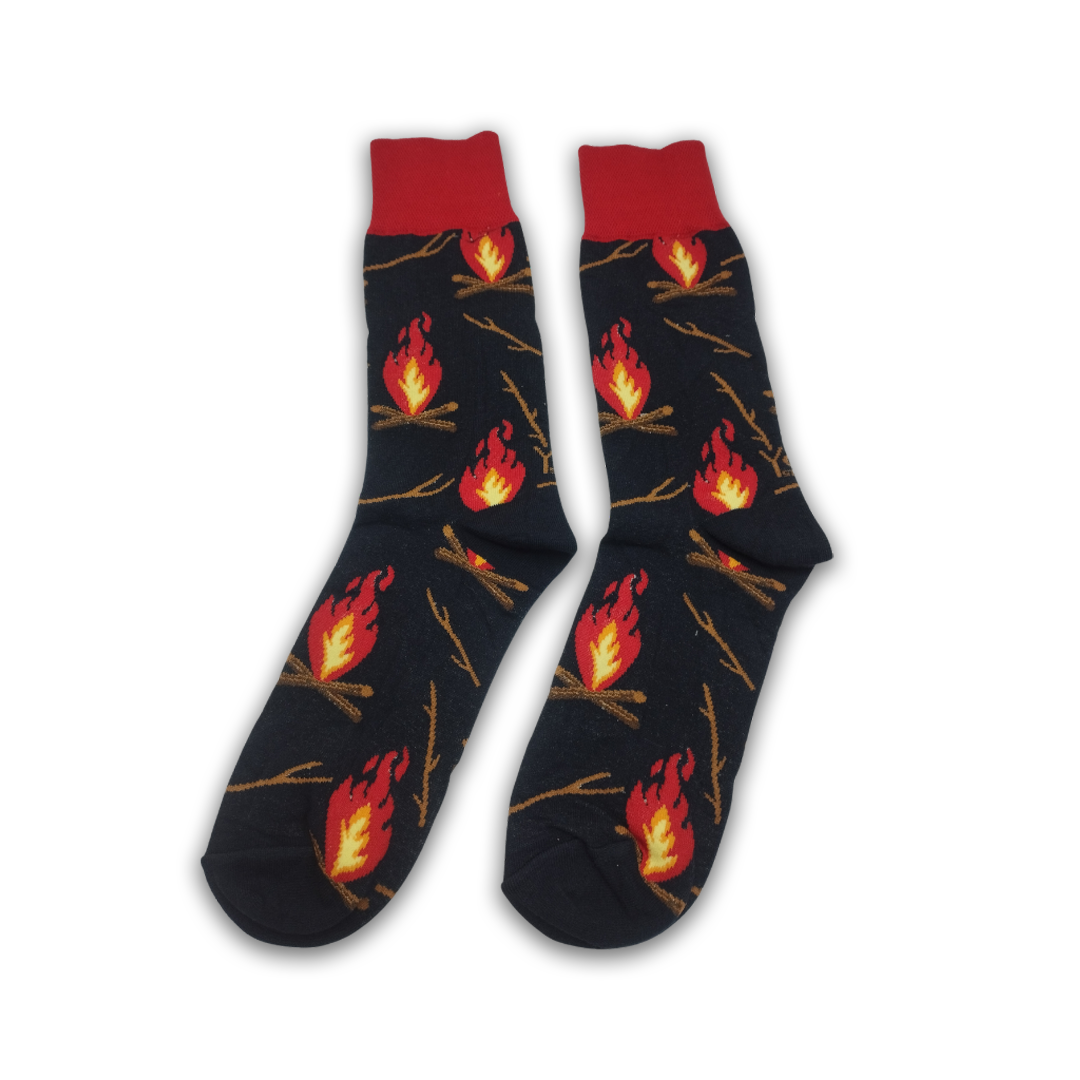 Buy Fire Flame Funky Socks – SOXO #1 Imported Socks Brand in Pakistan